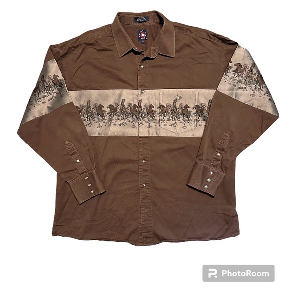 Roper | Shirts | Vintage 9s Roper Pearl Snap Western Shirt | Poshmark